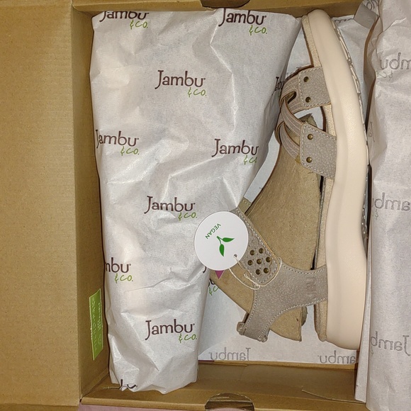 Jambu | Shoes | Jbu By Jambu Joanna Vegan Nubuck Sandals In Taupe ...